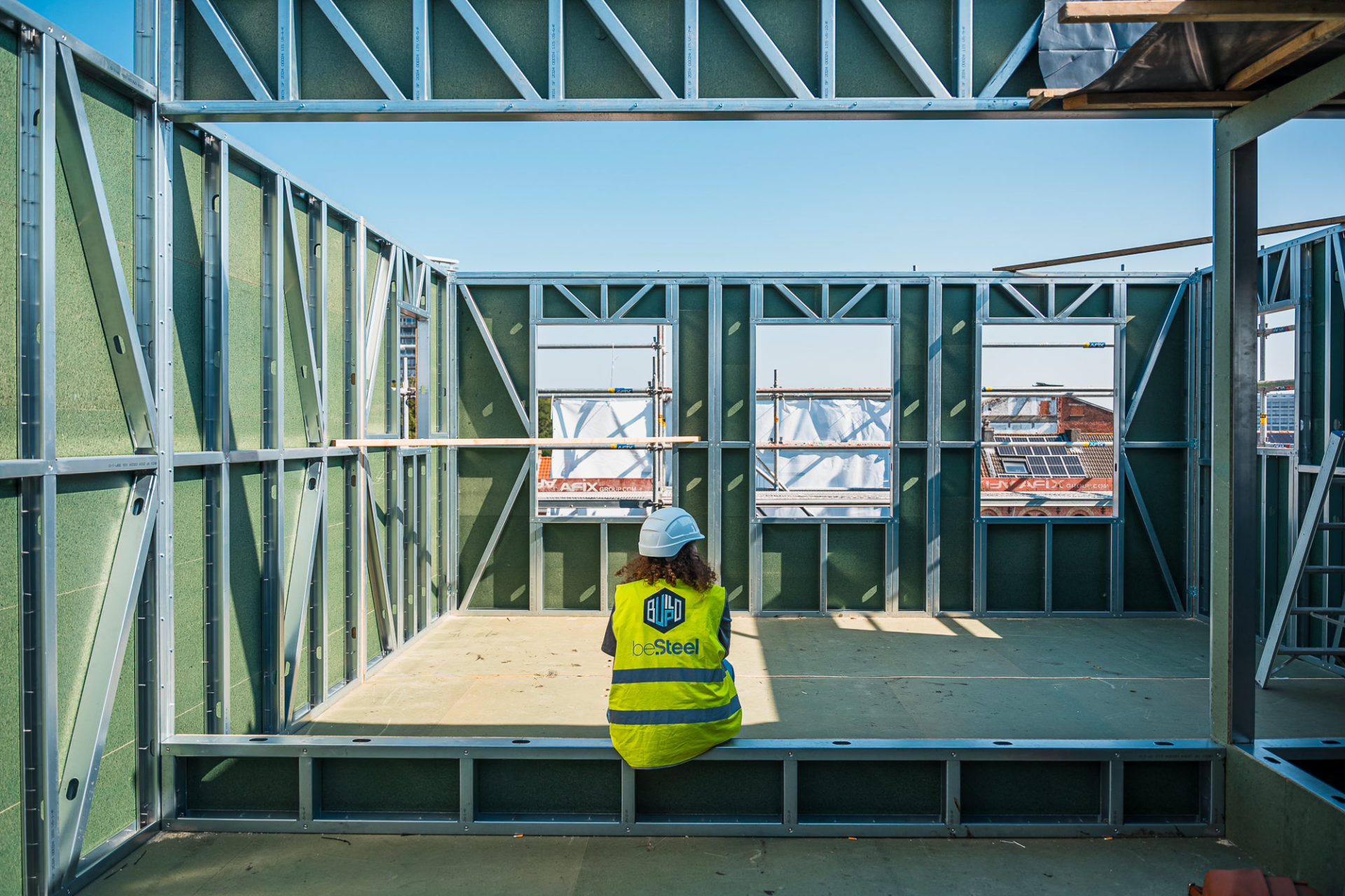 Sustainable buildings with beSteel : Lightweight Steel Solutions