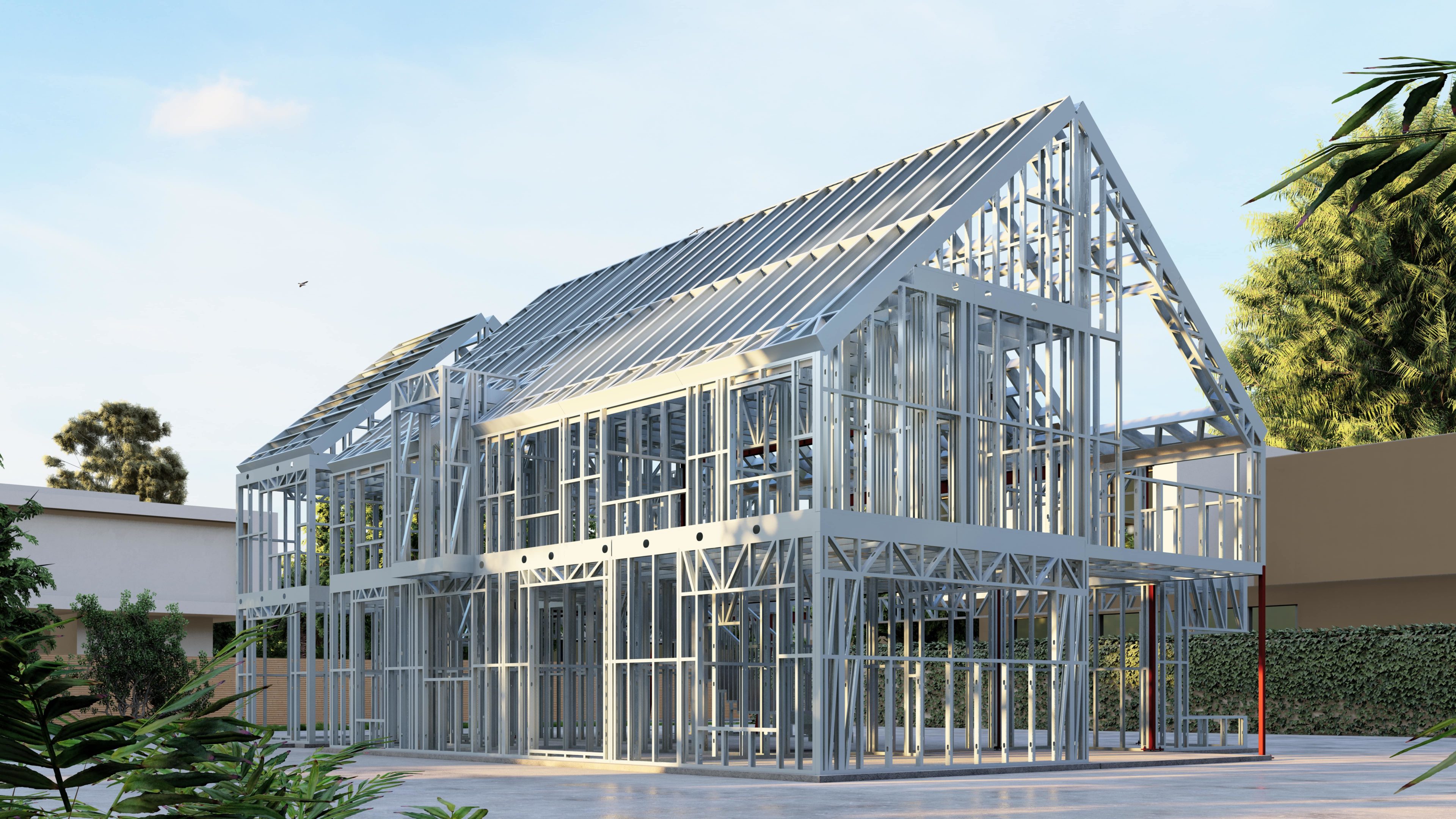 Steel frame, the strongest building solution - beSteel